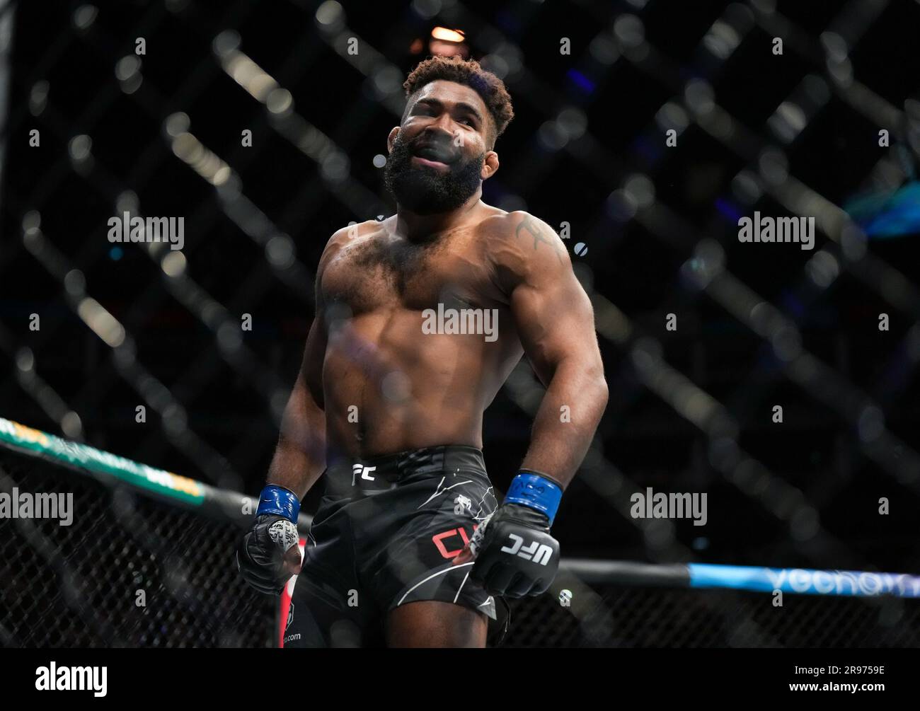 Chris Curtis during the UFC Fight Night event at the O2, London ...