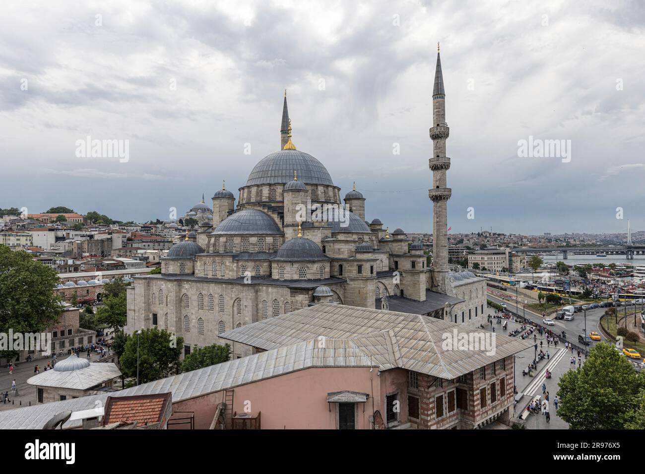 Istanbul, Turkey, 20 June 2023; Eminonu New Mosque. A eminonu New ...