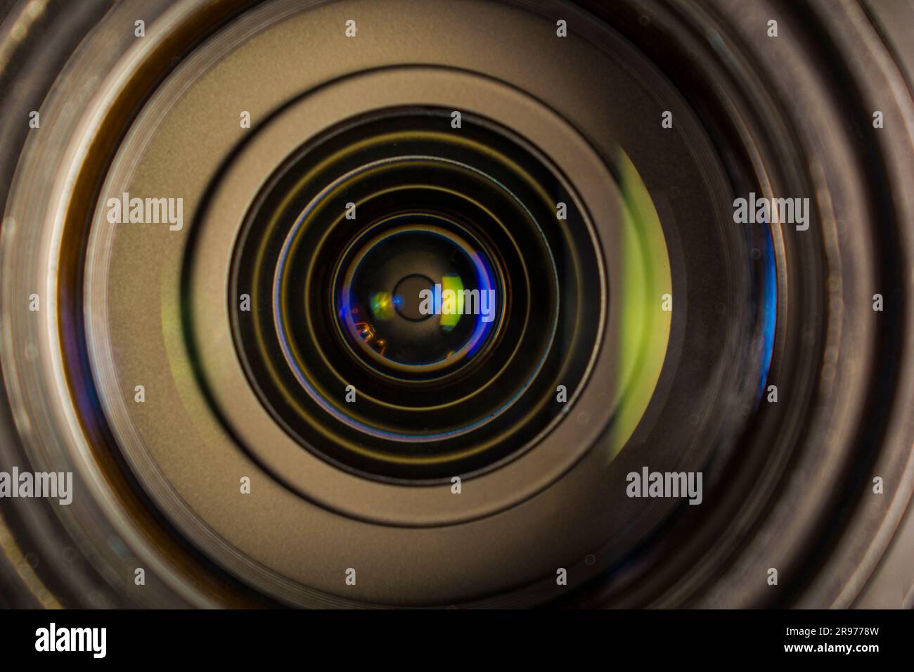 background of colorful glare in the lens of the lens Stock Photo - Alamy
