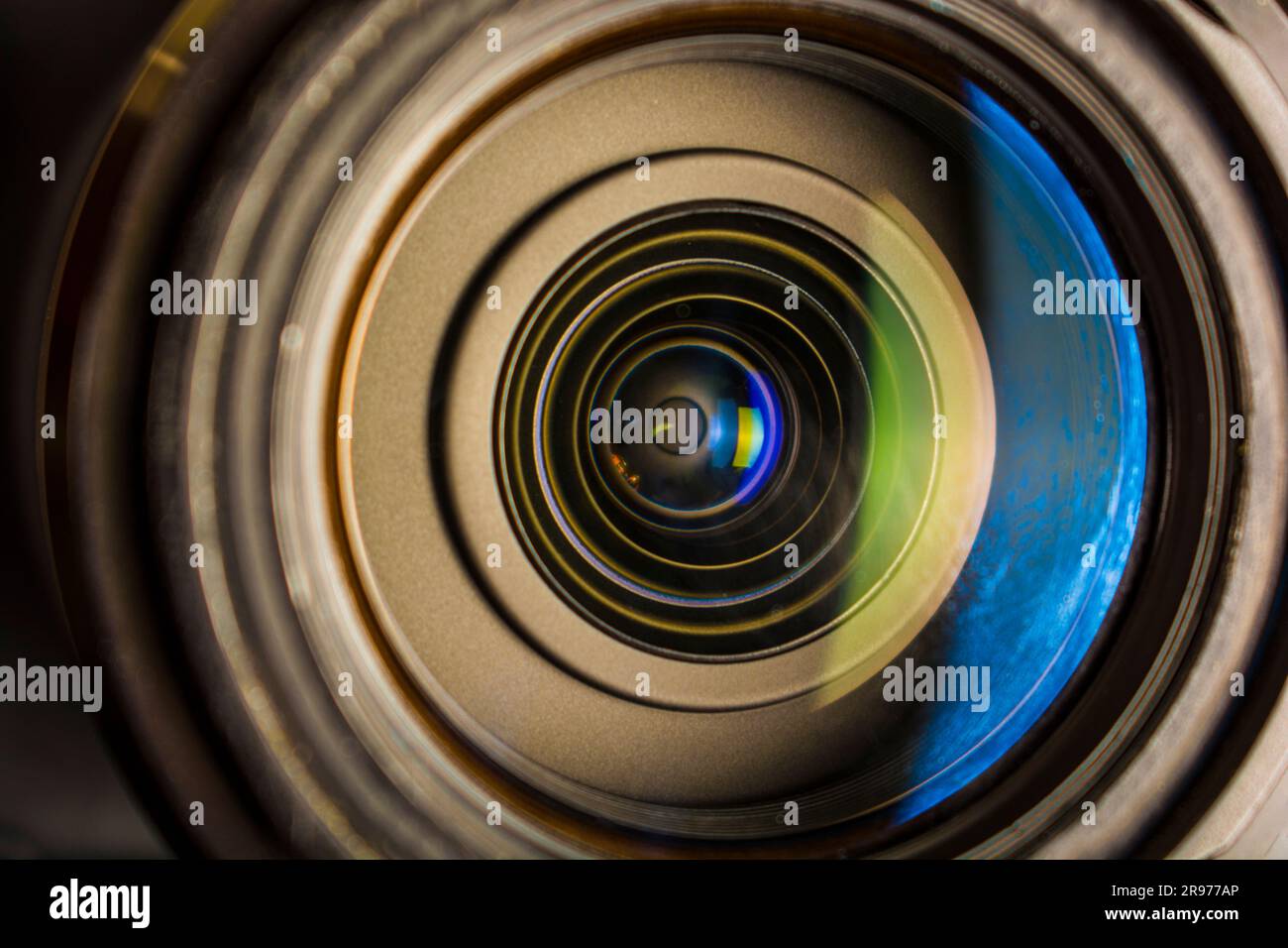 background of colorful glare in the lens of the lens Stock Photo - Alamy