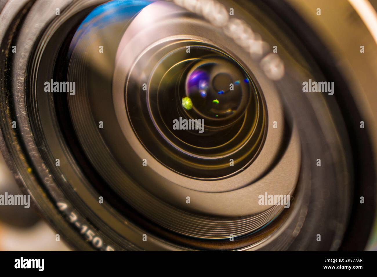 background of colorful glare in the lens of the lens Stock Photo - Alamy