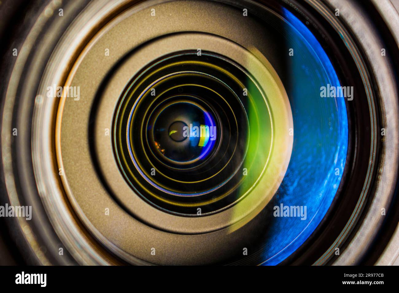 background of colorful glare in the lens of the lens Stock Photo - Alamy