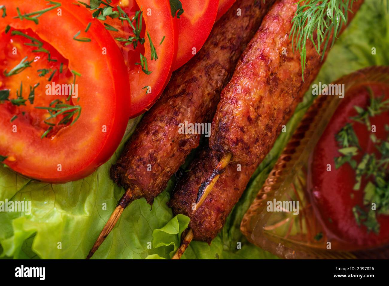 Lulia kebab hi-res stock photography and images - Alamy