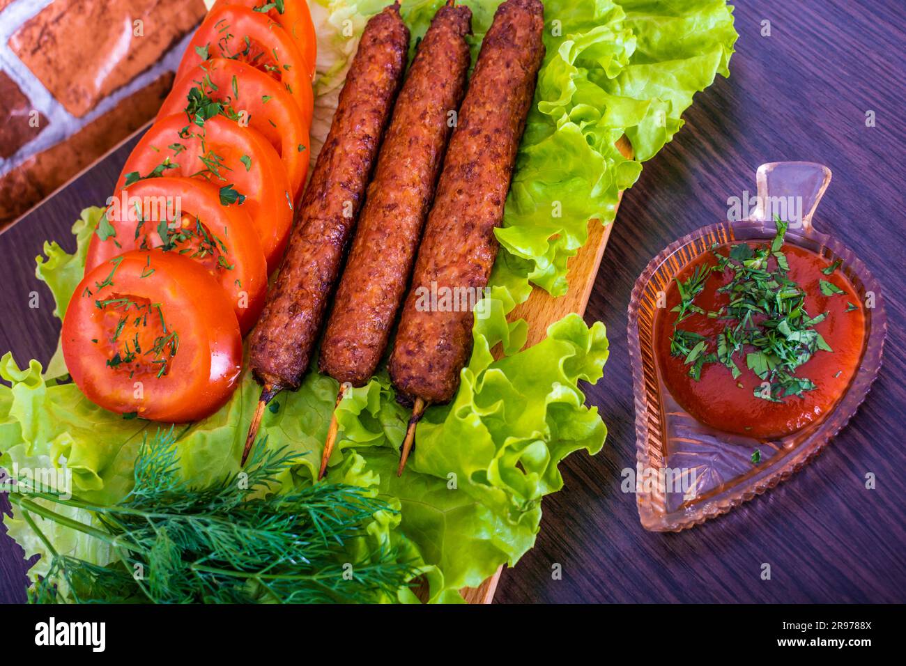 Kebab on a stick hi-res stock photography and images - Alamy