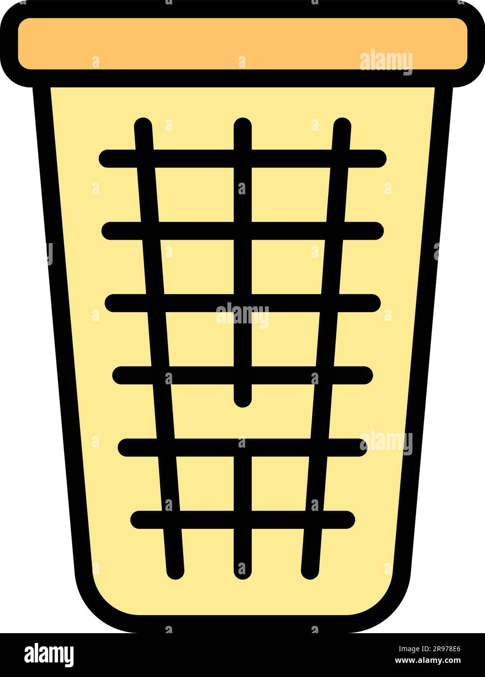 Dustbin icon. Outline Dustbin vector icon for web design isolated on ...