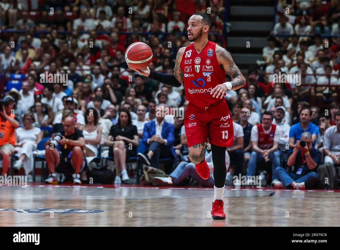 Milan, Italy. 23rd June, 2023. Shabazz Napier #13 of EA7 Emporio Armani ...