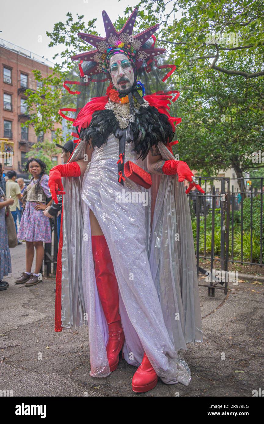 USA. 23rd June, 2023. Hundreds Of Drag Queens and Kings filled the ...