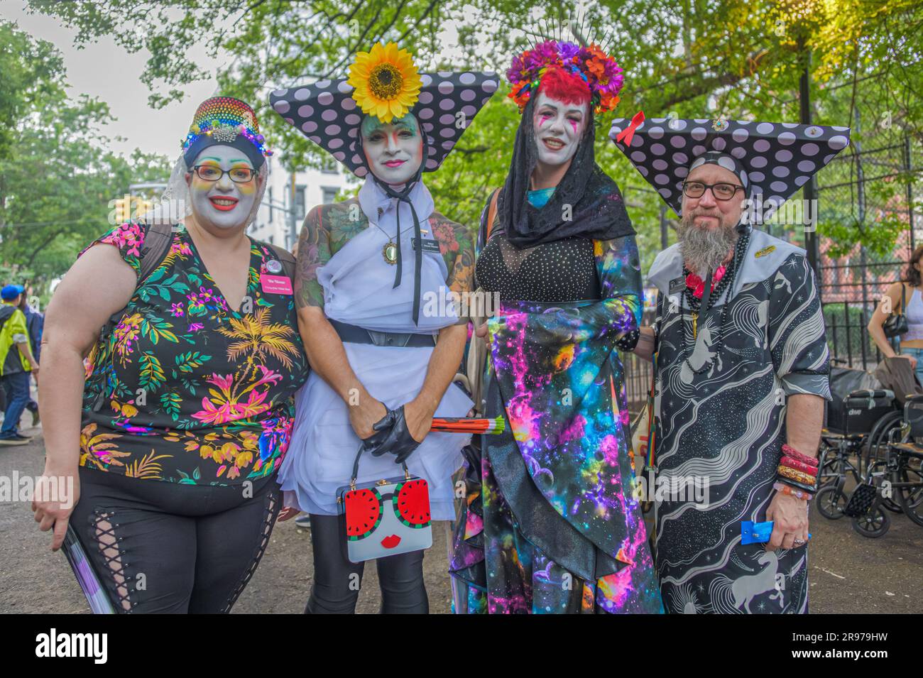 USA. 23rd June, 2023. Hundreds Of Drag Queens and Kings filled the ...