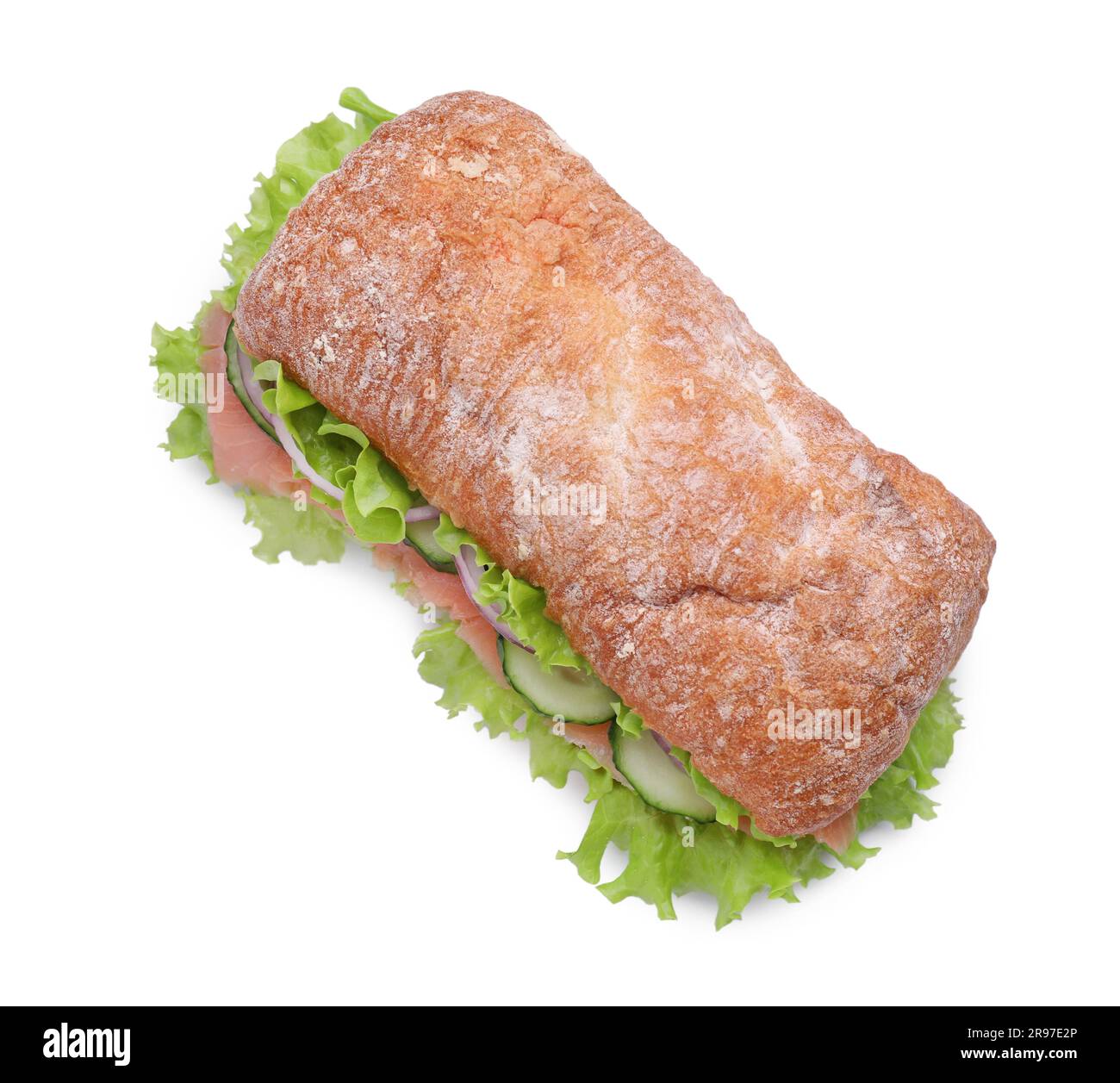 Top view sandwich cucumbers hi-res stock photography and images - Alamy