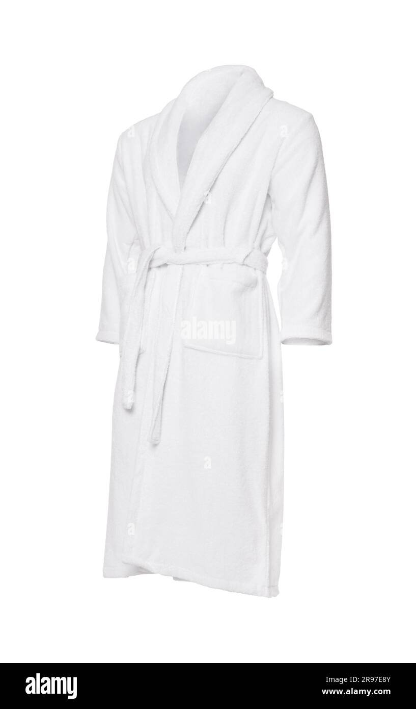White terry cloth robe hi-res stock photography and images - Alamy