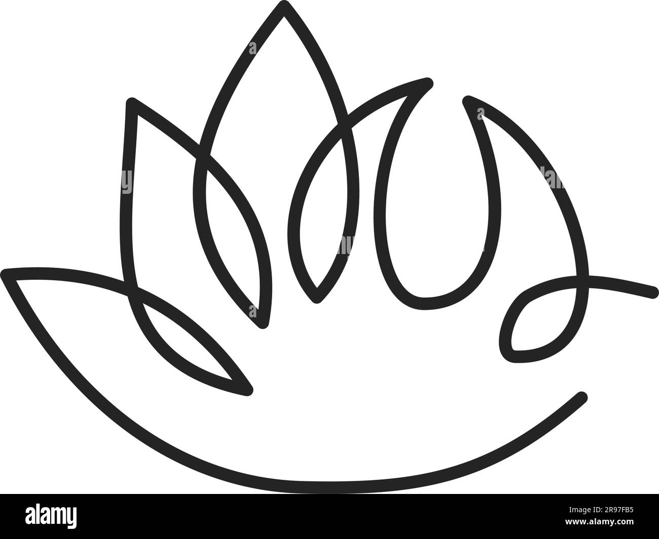 spa logo template. Icon Illustration Brand Identity. Isolated and flat ...