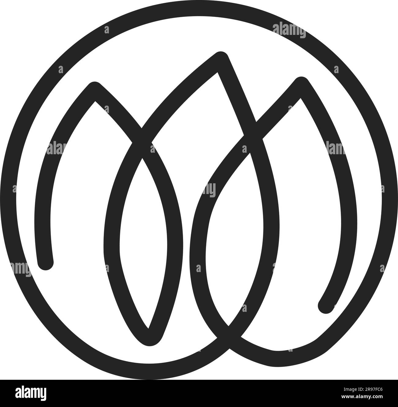 spa logo template. Icon Illustration Brand Identity. Isolated and flat ...