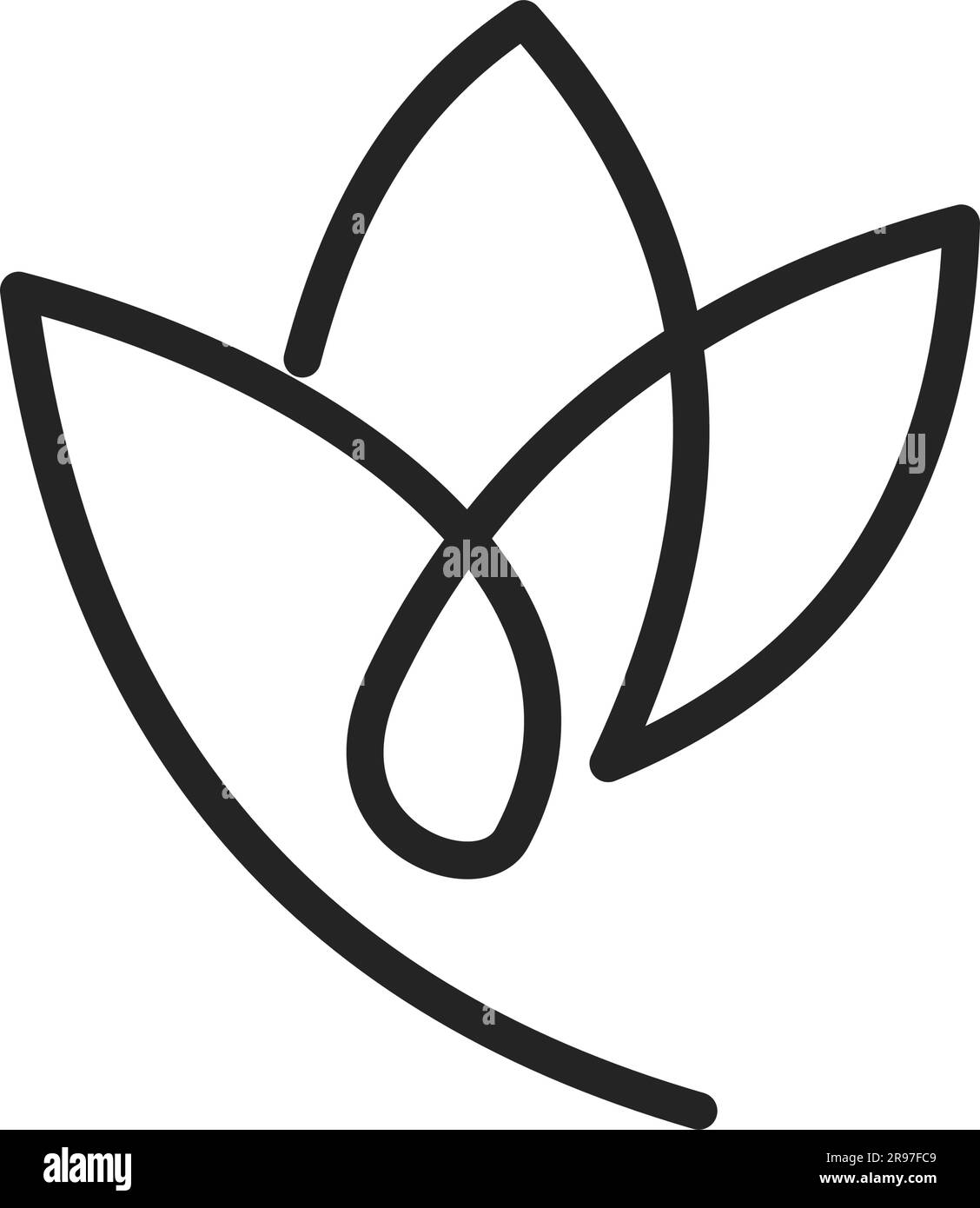 spa logo template. Icon Illustration Brand Identity. Isolated and flat ...