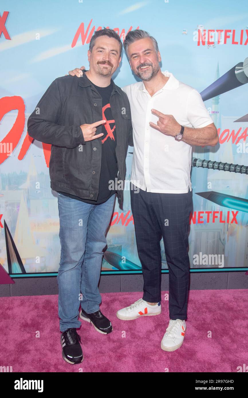 New York, USA. 24th June, 2023. Nick Bruno and Troy Quane attend the New York Screening of ...