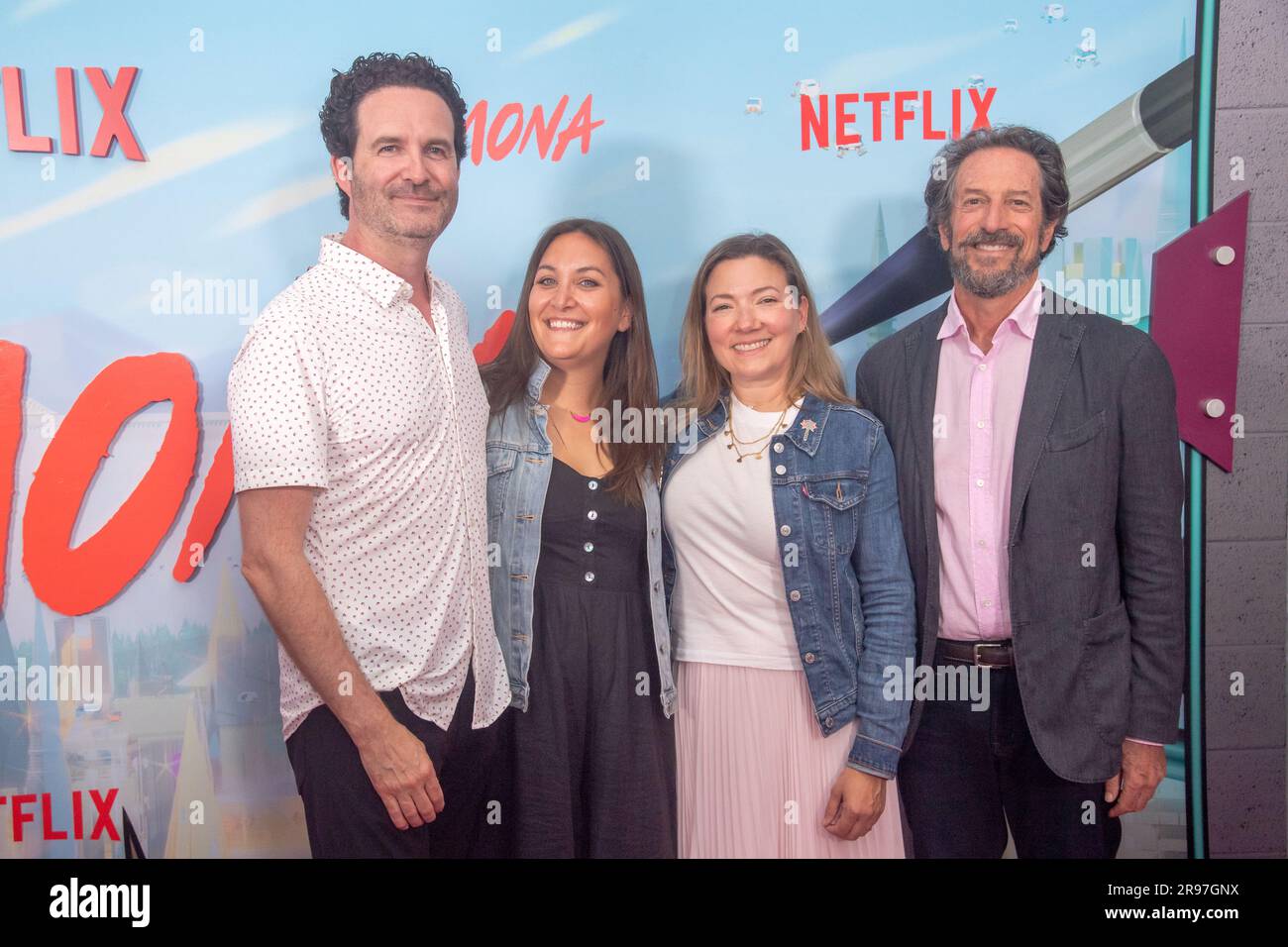 New York, USA. 24th June, 2023. (L-R) Robert Baird, Karen Ryan, Julie Zackary and Andrew ...