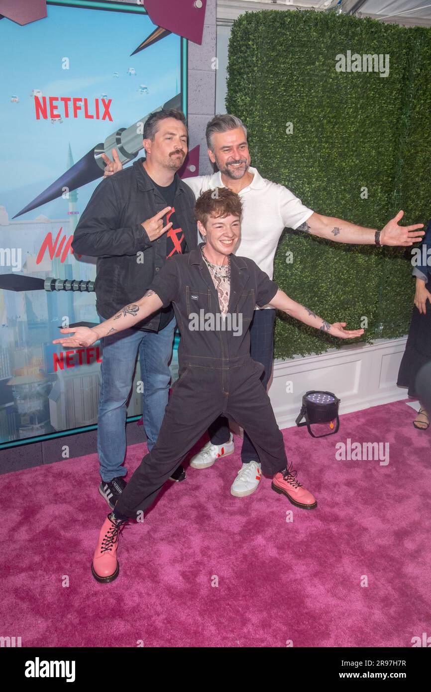 New York, United States. 24th June, 2023. (L-R) Nick Bruno, ND ...