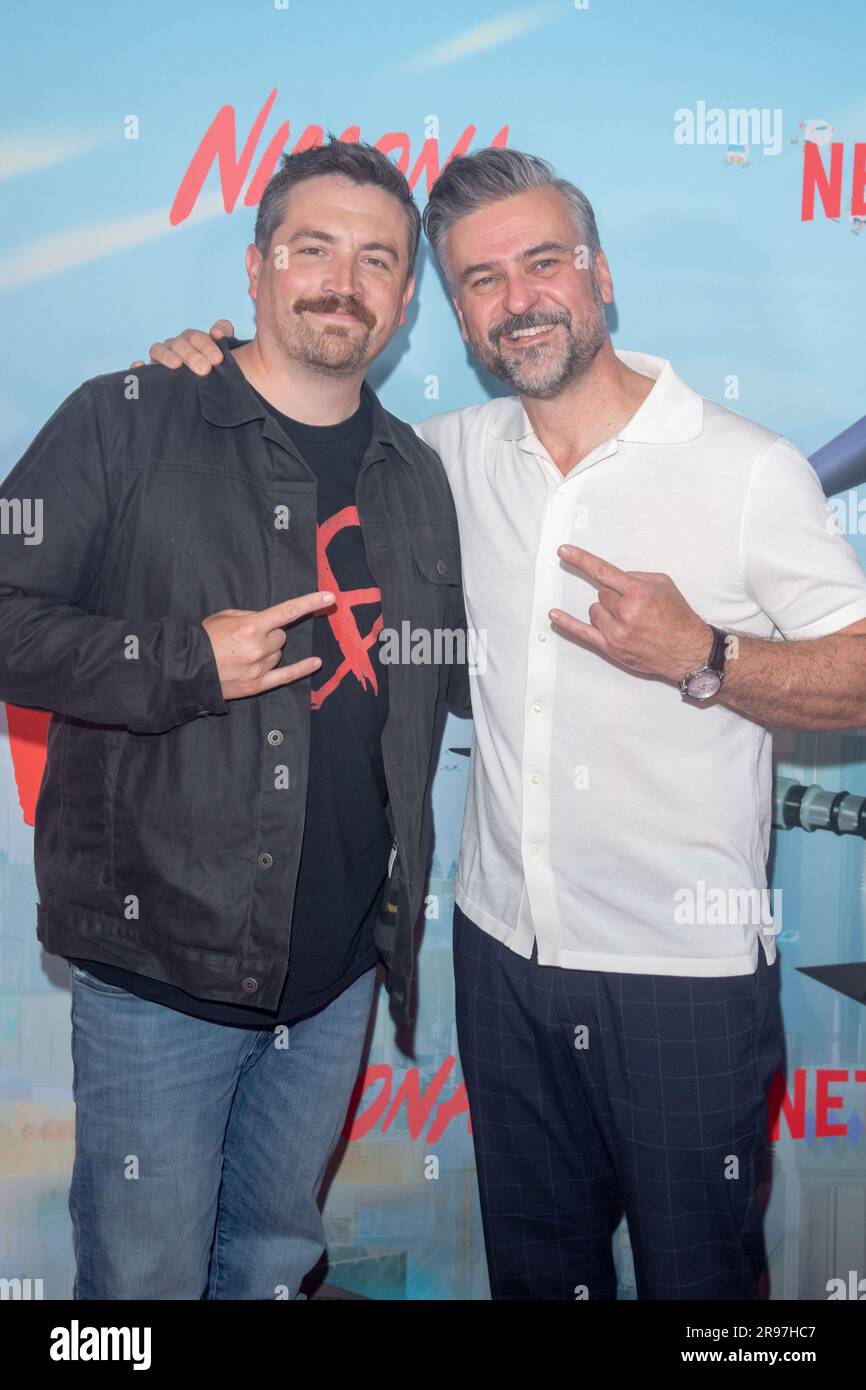 New York, United States. 24th June, 2023. Nick Bruno and Troy Quane ...