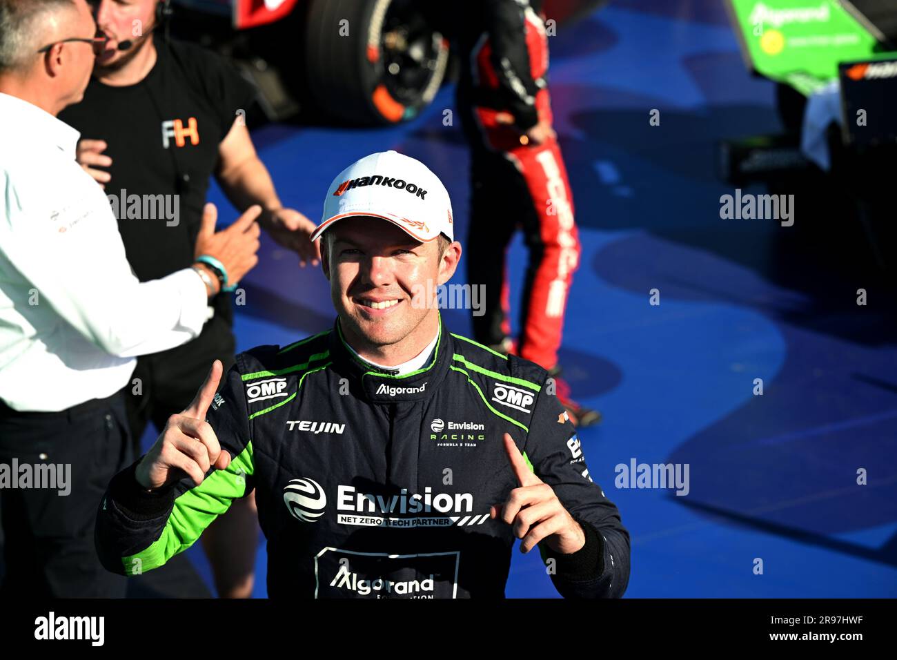Nick Cassidy, Envision Racing, 1st position, during the Formula E Round ...