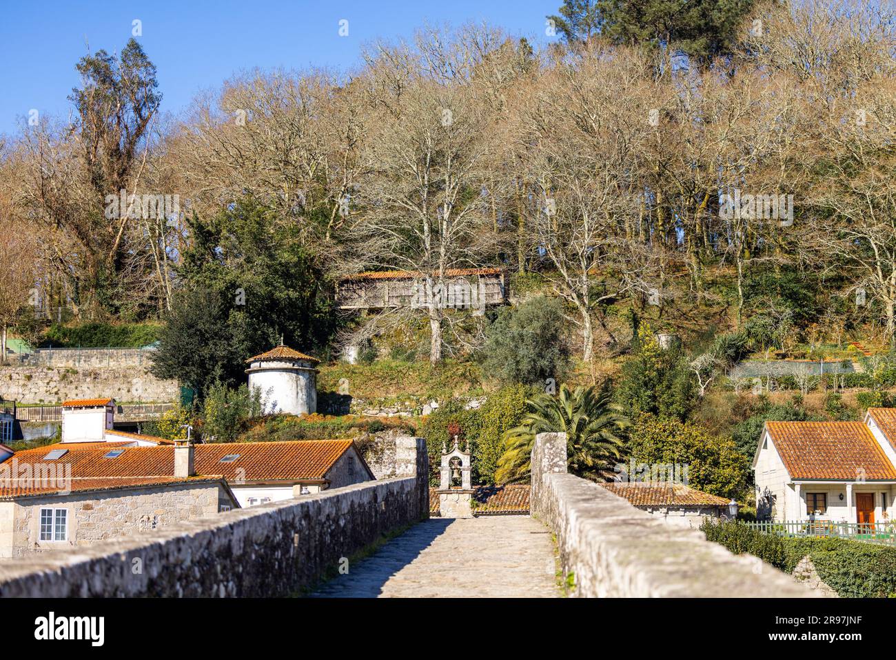 Ponte Maceira, Galicia Stock Photo - Alamy