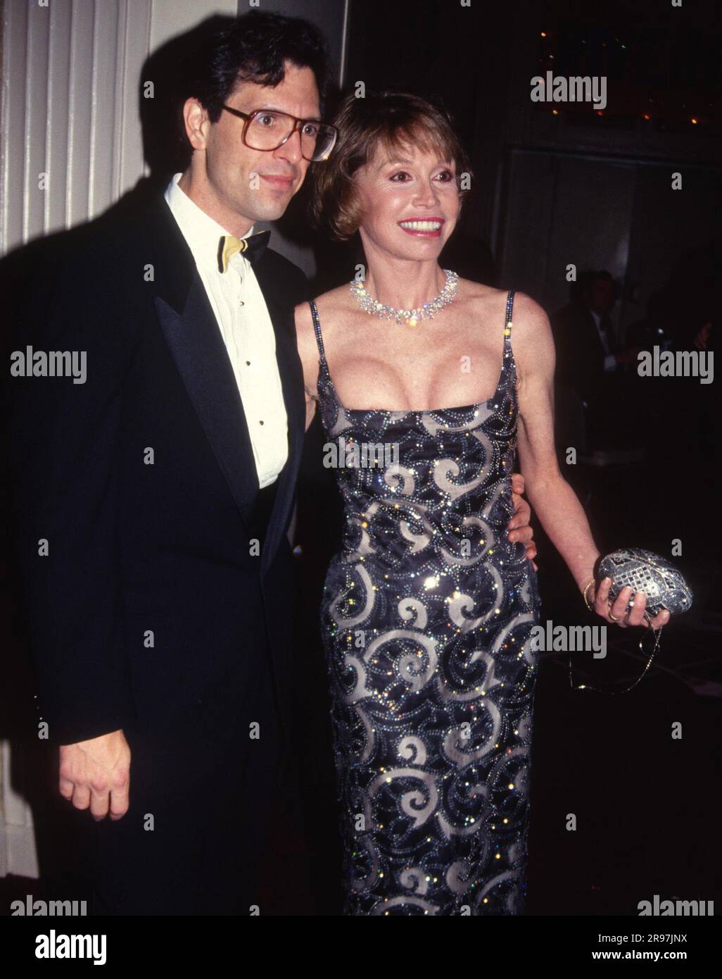 1990Mary Tyler Moore Dr Robert Levine husband John Barrett/PHOTOlink / MediaPunch Stock Photo ...