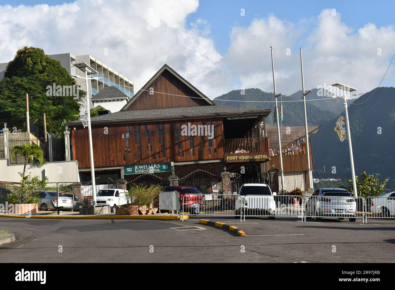 Roseau dominica caribbean house hi-res stock photography and images - Alamy