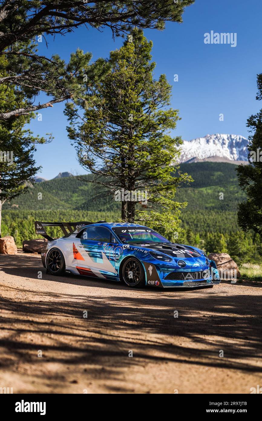 Alpine a110 gt4 evo hi-res stock photography and images - Alamy