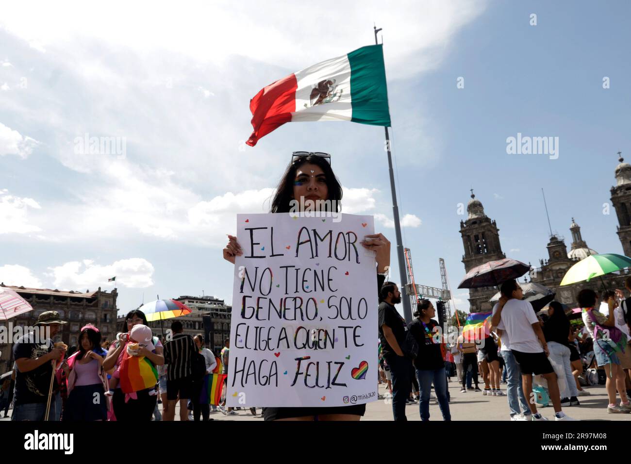 Lgbtttiqa pride march in mexico city hi-res stock photography and ...