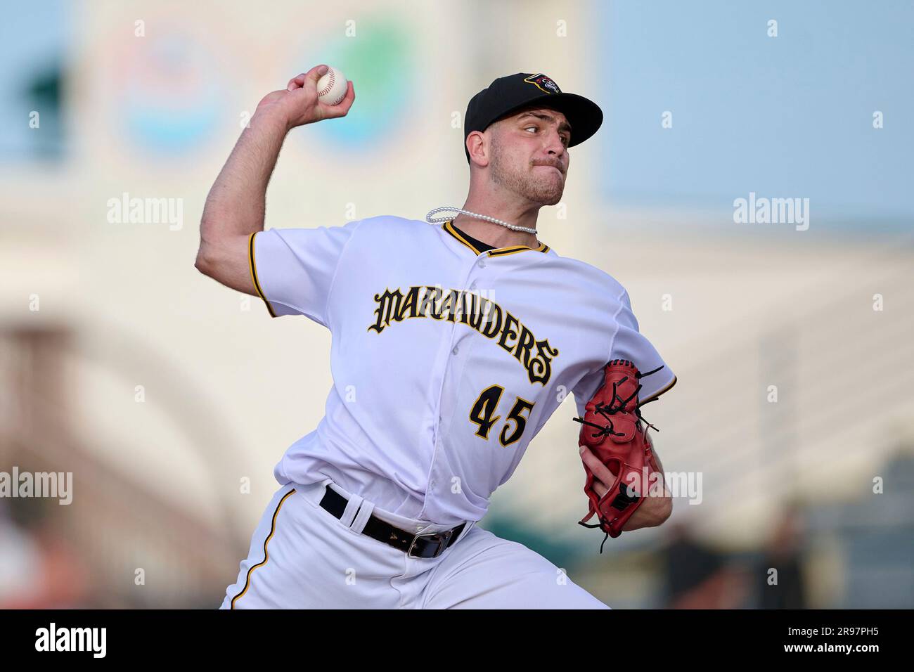 Bradenton Marauders pitcher Alessandro Ercolani (45) during an MiLB ...