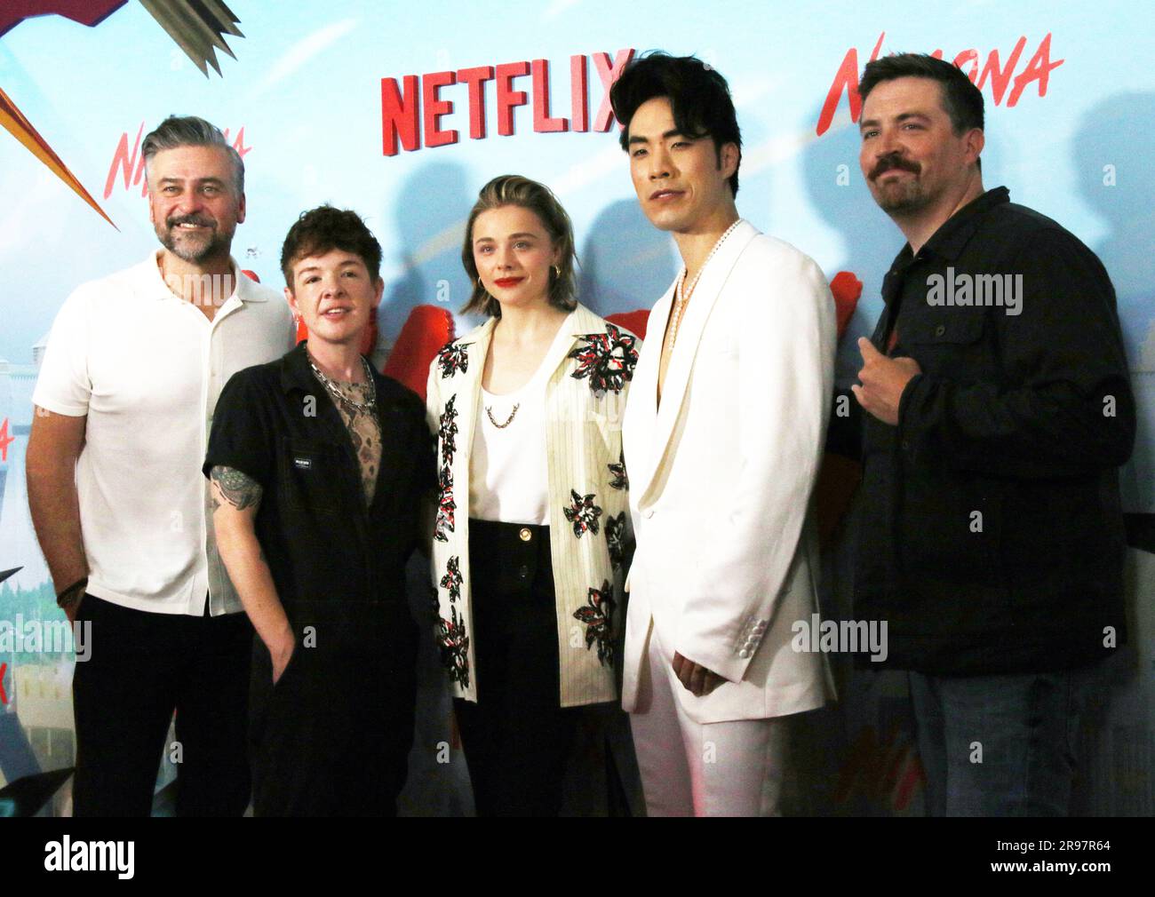 June, 24, 2023 Troy Quane, ND Stevenson, Chloe Grace Moretz, Eugene Lee Yang and Nick Bruno ...