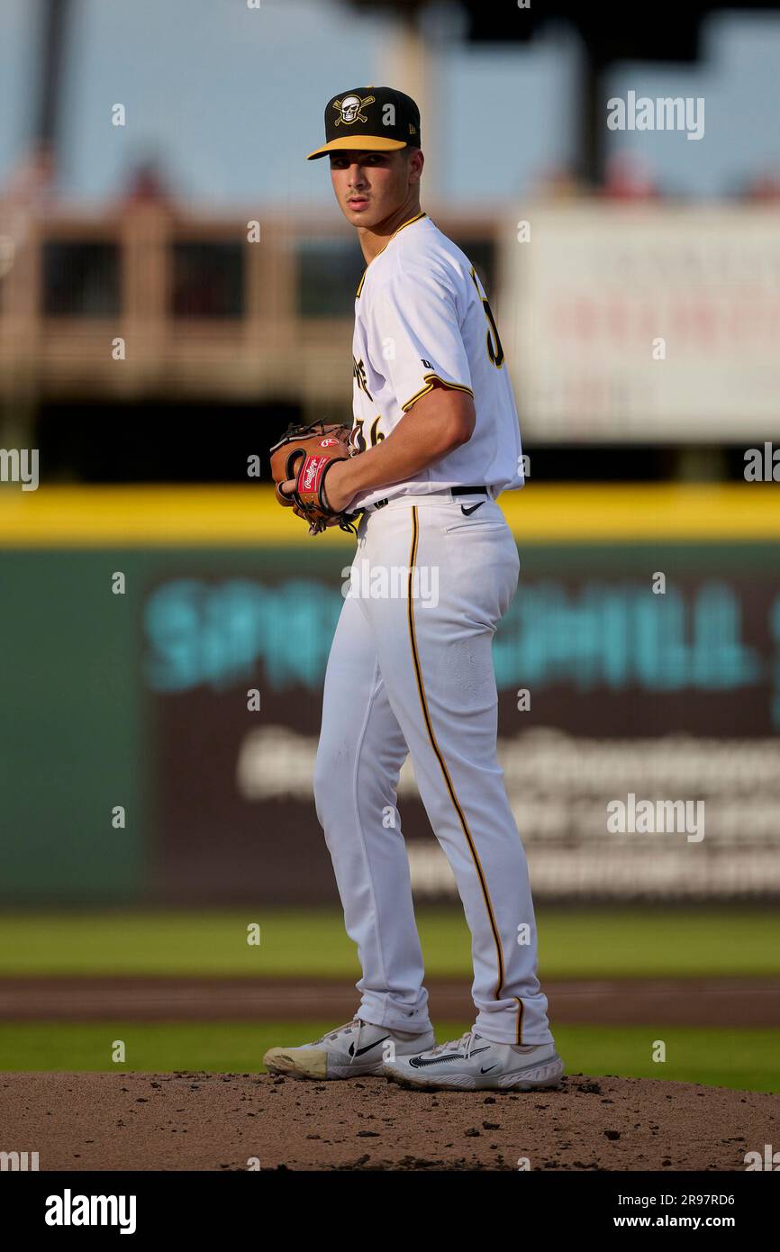 Bradenton Marauders pitcher Thomas Harrington (36) during a MiLB ...