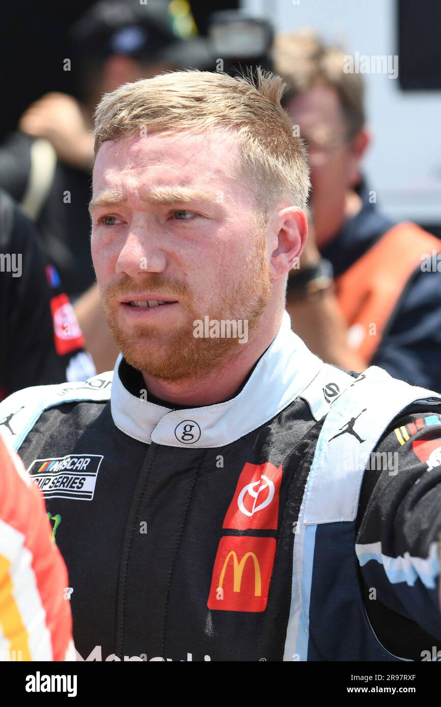 NASHVILLE, TN - JUNE 24: Tyler Reddick (#45 23XI Racing The Big 615 ...