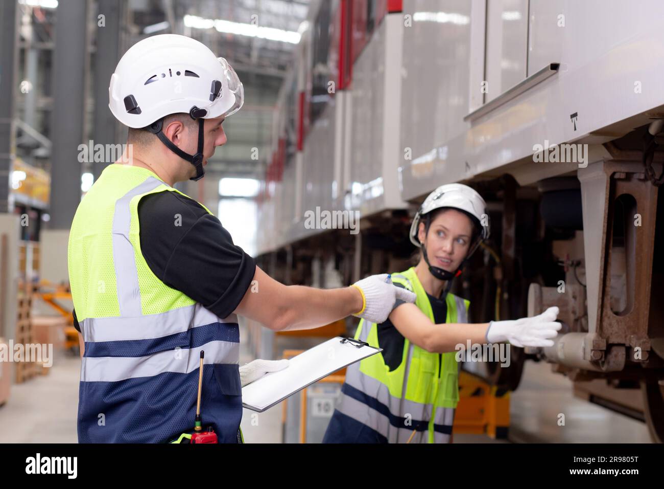 Subway construction inspection hi-res stock photography and images - Alamy