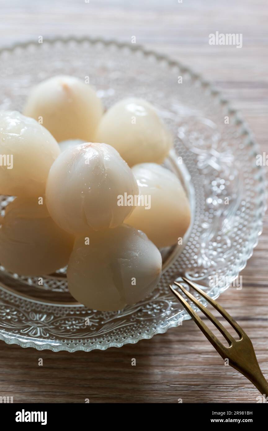 Lychee pulp hi-res stock photography and images - Alamy