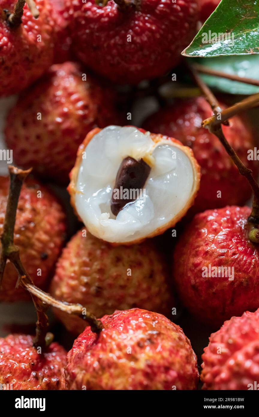 Lychee pulp hi-res stock photography and images - Alamy