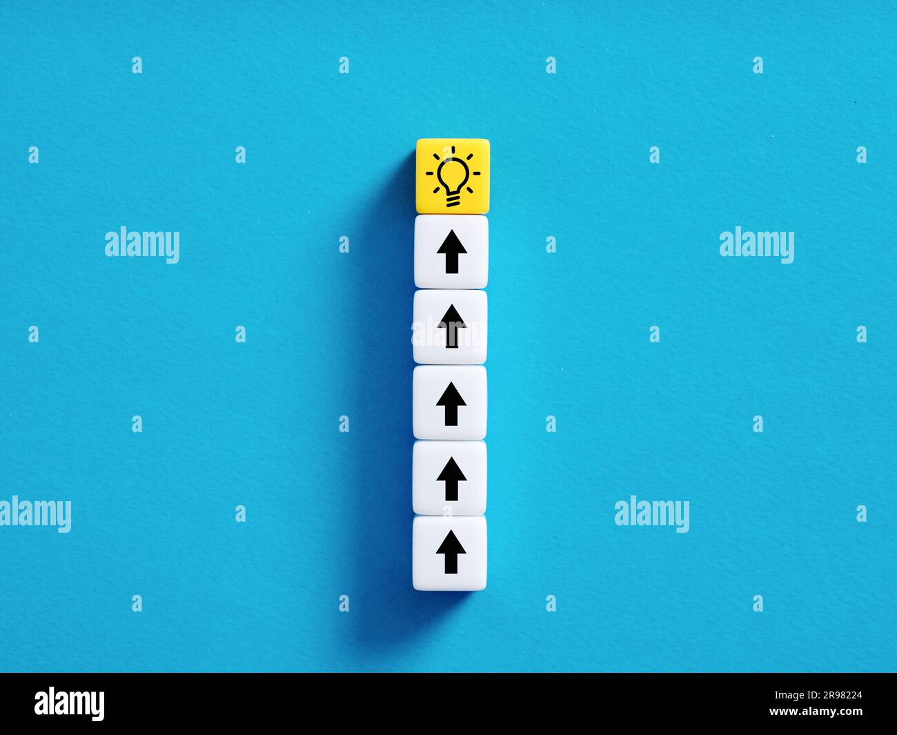 Creative thinking and to find an idea. Steps taken for idea generation ...