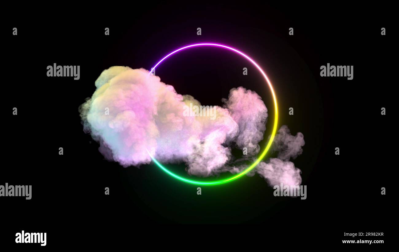 Cloud lightning neon hi-res stock photography and images - Alamy