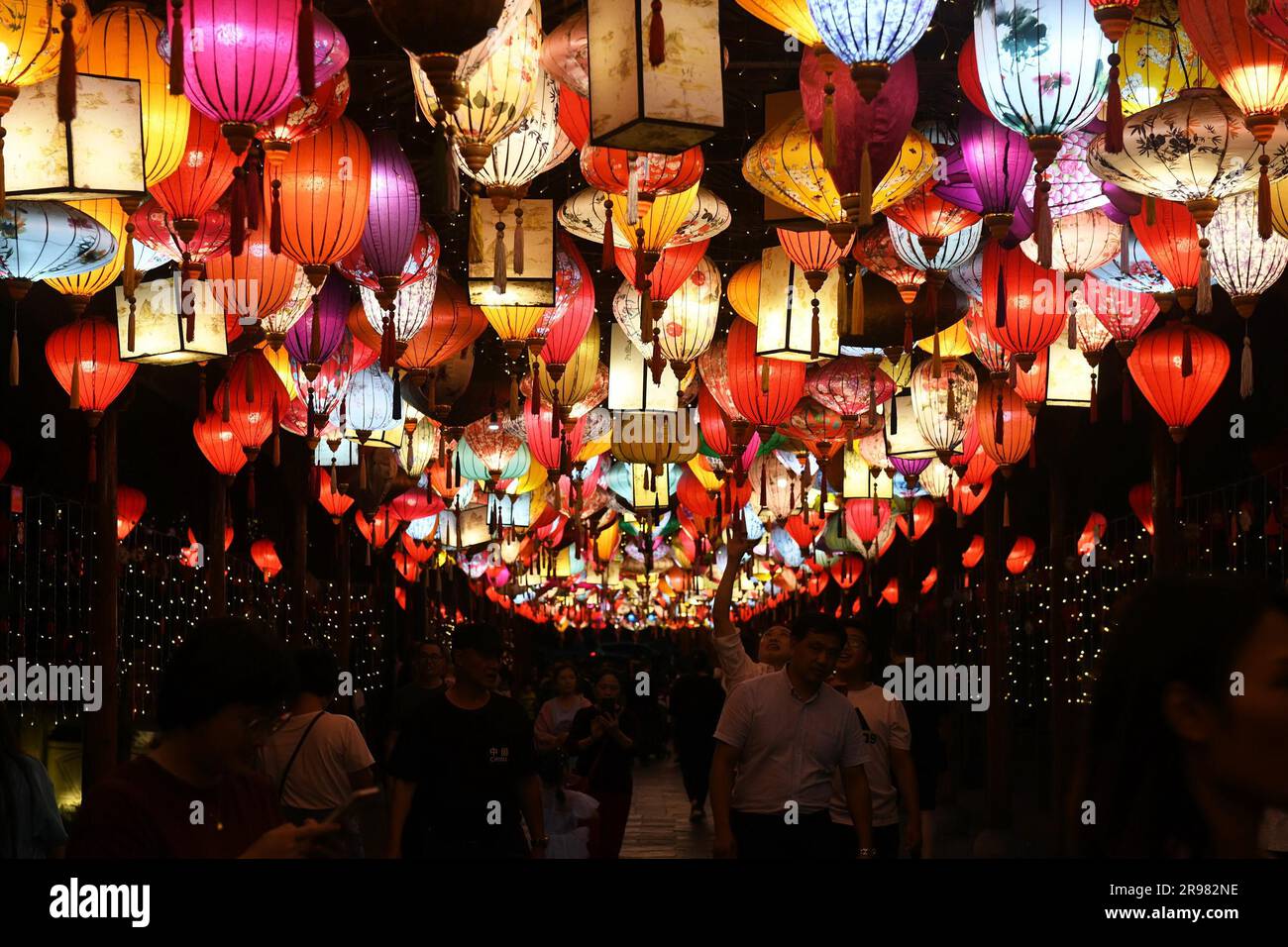 **CHINESE MAINLAND, HONG KONG, MACAU AND TAIWAN OUT** People celebrate ...