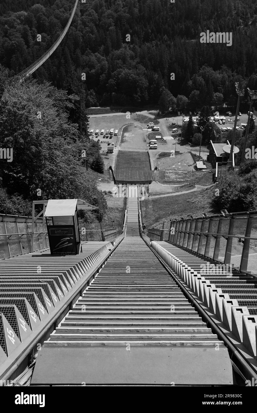 Willingen, Skigebiet, Upland, Hessen, Sauerland, Hessia, Deutschland ...