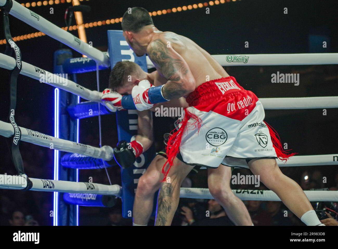 Matchroom boxing berlanga vs quigley hi-res stock photography and ...