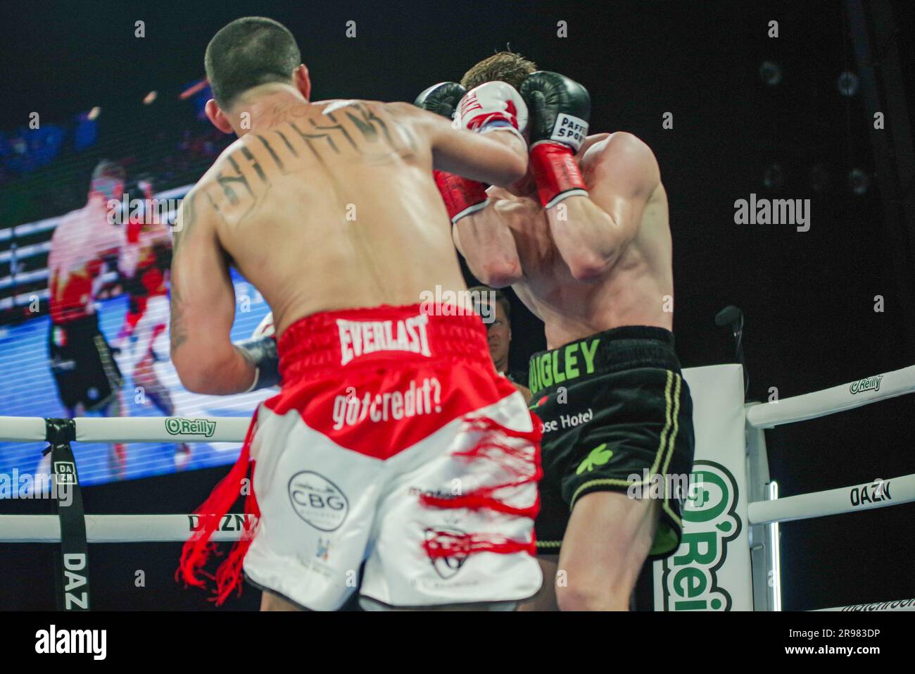 Matchroom boxing berlanga vs quigley hi-res stock photography and ...
