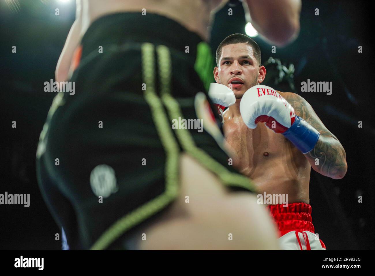 Matchroom boxing berlanga vs quigley hi-res stock photography and ...