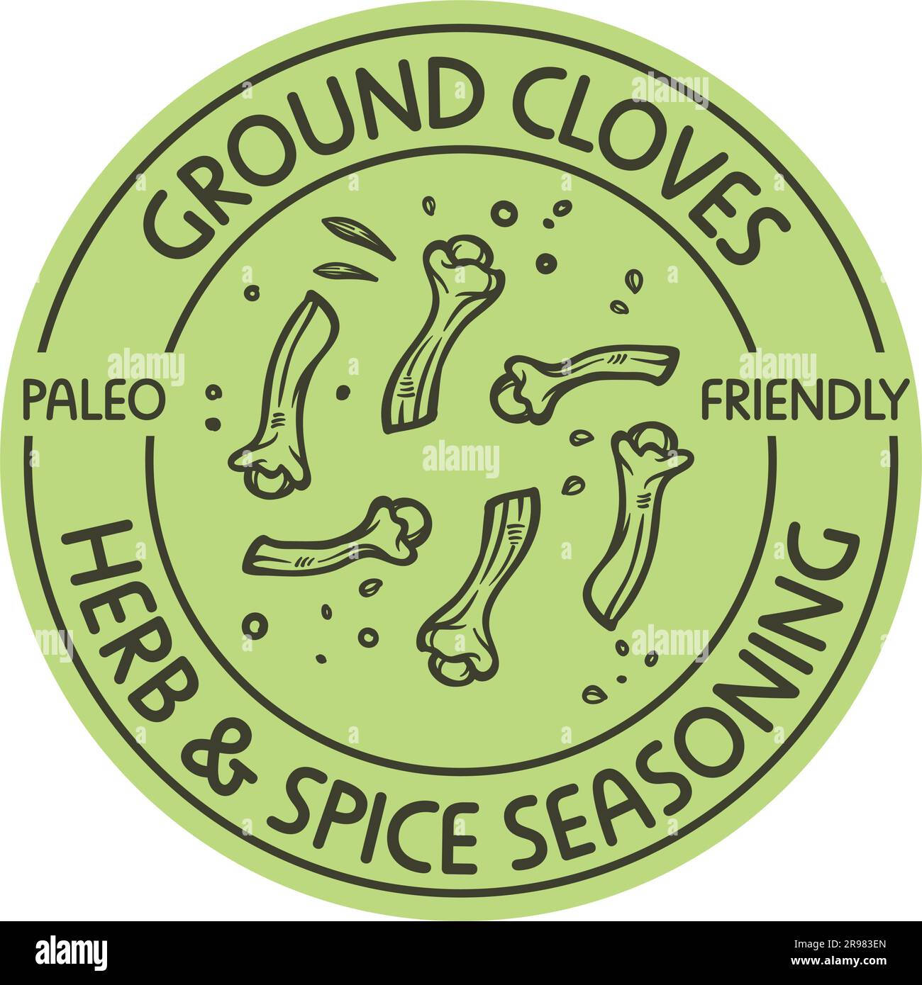 Indian ground spice Stock Vector Images - Alamy