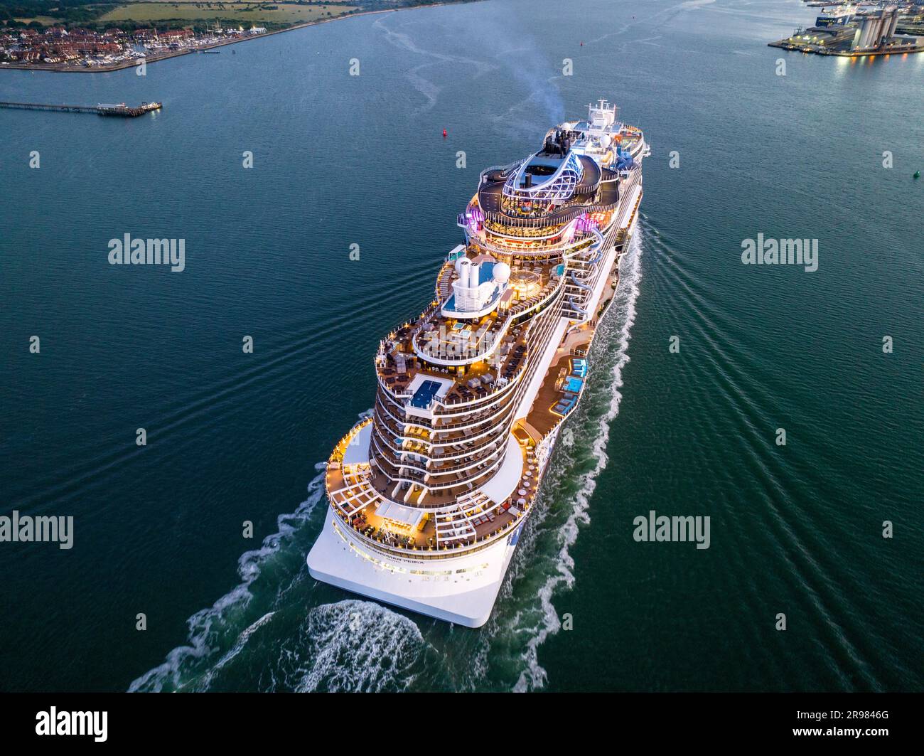 Norwegian prima cruise ship, She is the first of six Project Leonardo ...