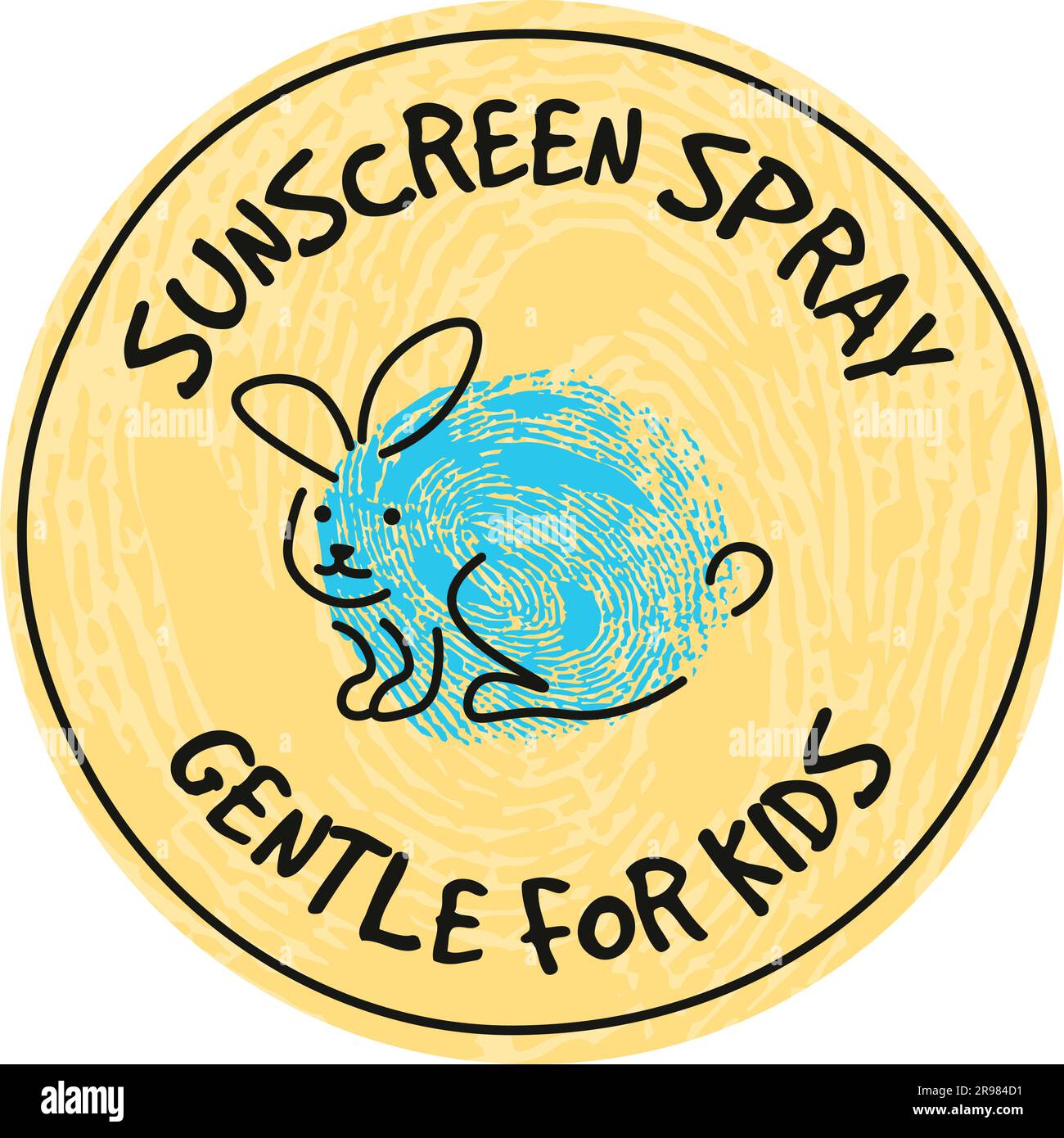 Sunscreen spray gentle for kids, cosmetics care Stock Vector Image ...