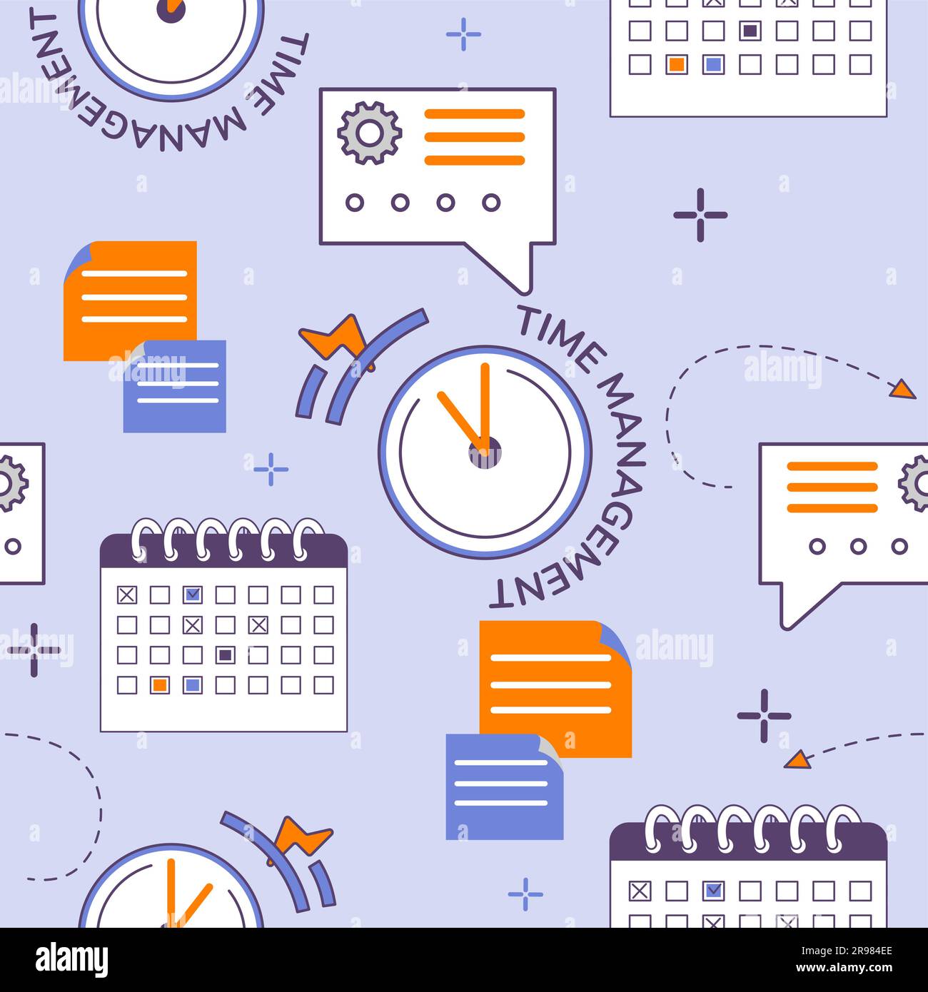 Time management concept effective Stock Vector Images - Alamy