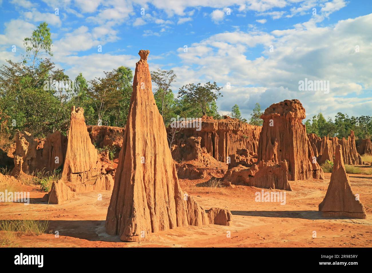 Stunning Thailand's Canyon Called Lalu in Ta Phraya National Park, Sa Kaeo Province, Eastern ...