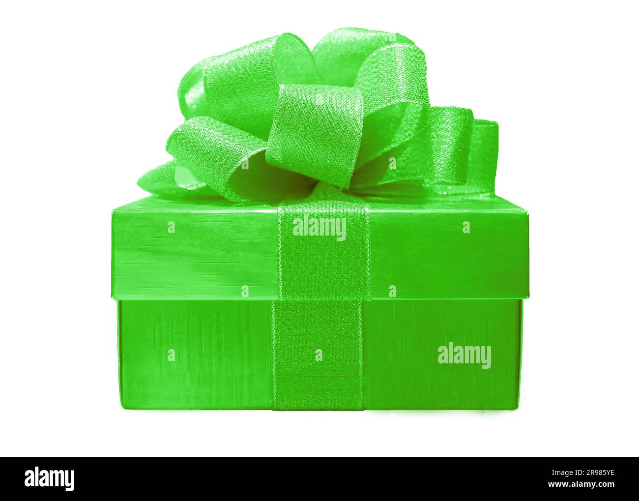 Festive neon gift box Cut Out Stock Images & Pictures - Alamy