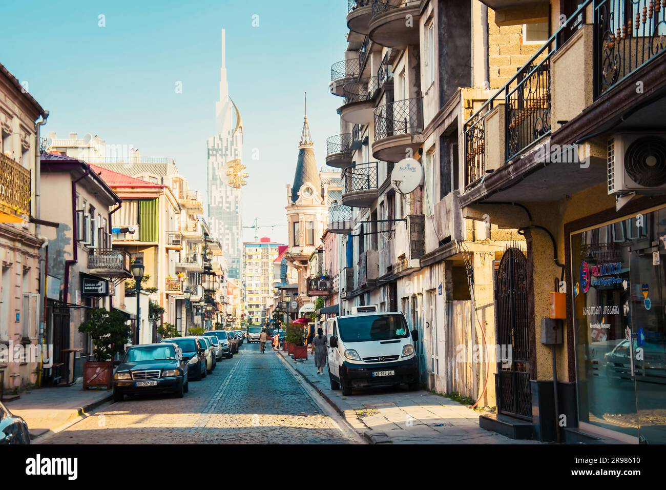 Static view buildings in downtown hi-res stock photography and images ...