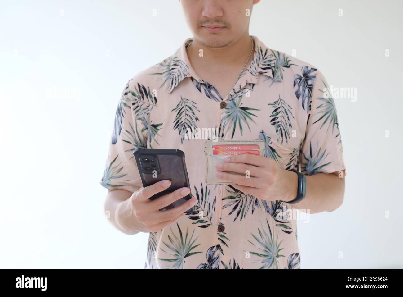 Asian man hold document hi-res stock photography and images - Alamy
