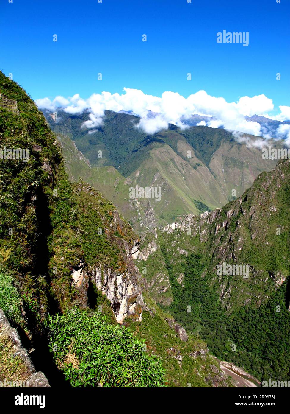 Machu Picchu is capital of the Inca Empire in the Andes mountains, Peru ...